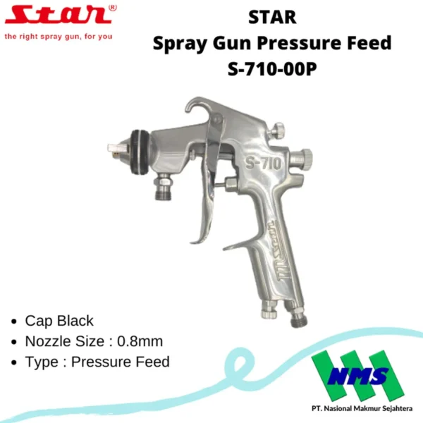 STAR Spray Gun Type S-710-00P - AYO BELI DI NMSTOOLS