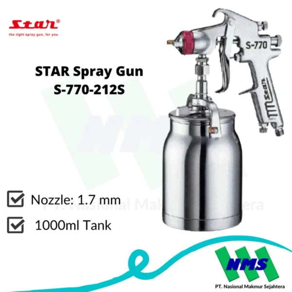 STAR Spray Gun S-770-212S - nmstools.com